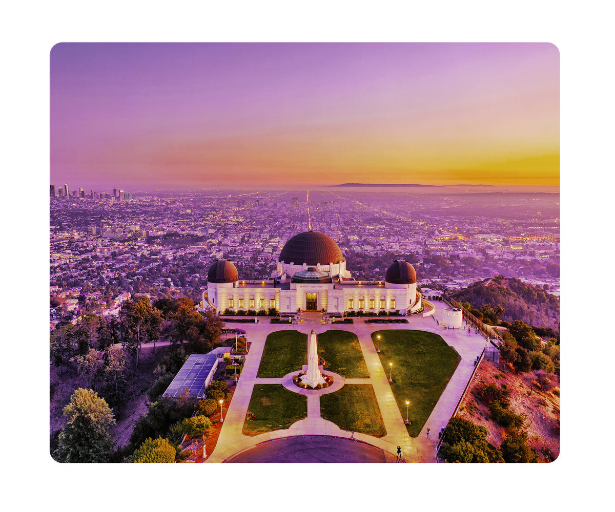 Metal Print - Griffith Observatory – Wow House